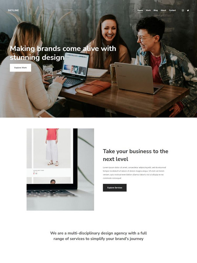 Website Templates for Creatives & Small Businesses | Pixpa