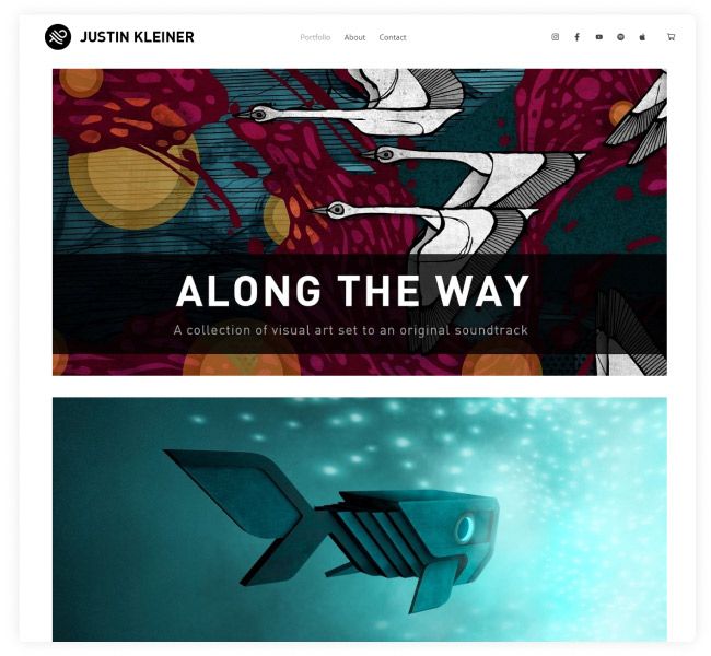 40+ Best Artist Portfolio Websites To Inspire You in 2024