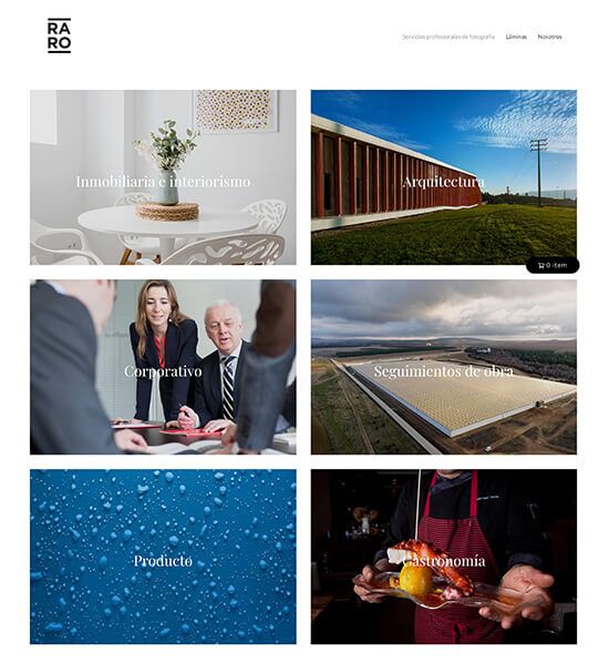 Creative Portfolio Website Examples from Photographers, Artists ...