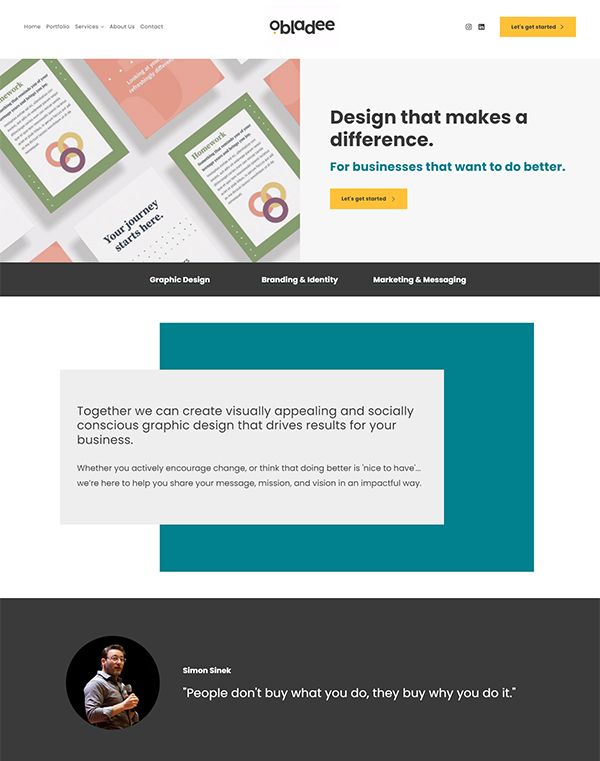 Best Design Portfolio Website Examples - Pixpa